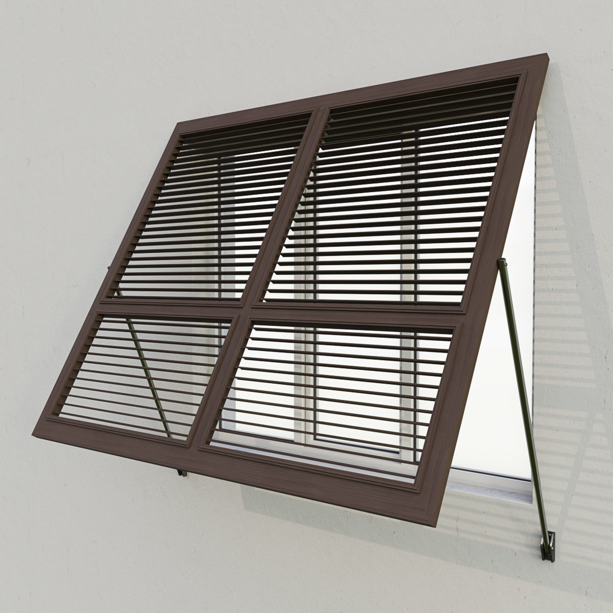Shutters 8 3D model | CGTrader