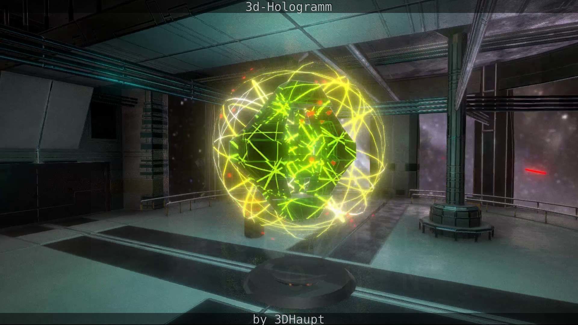 3d-Hologramm free VR / AR / low-poly 3D model animated | CGTrader