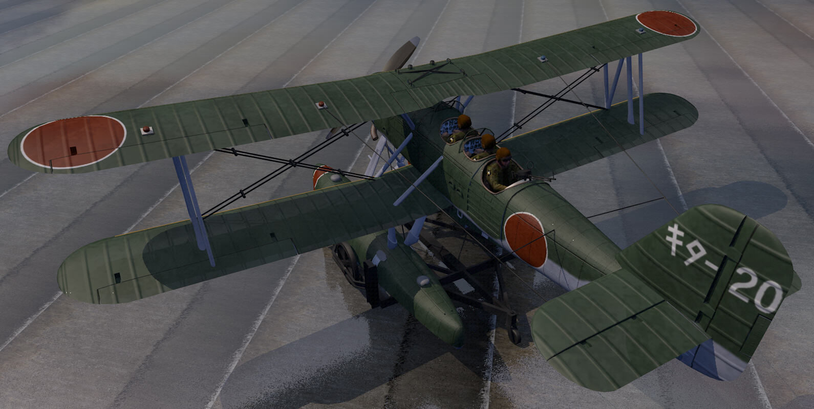 Kawanishi E7K1 and E7K2 ALF 3D model | CGTrader