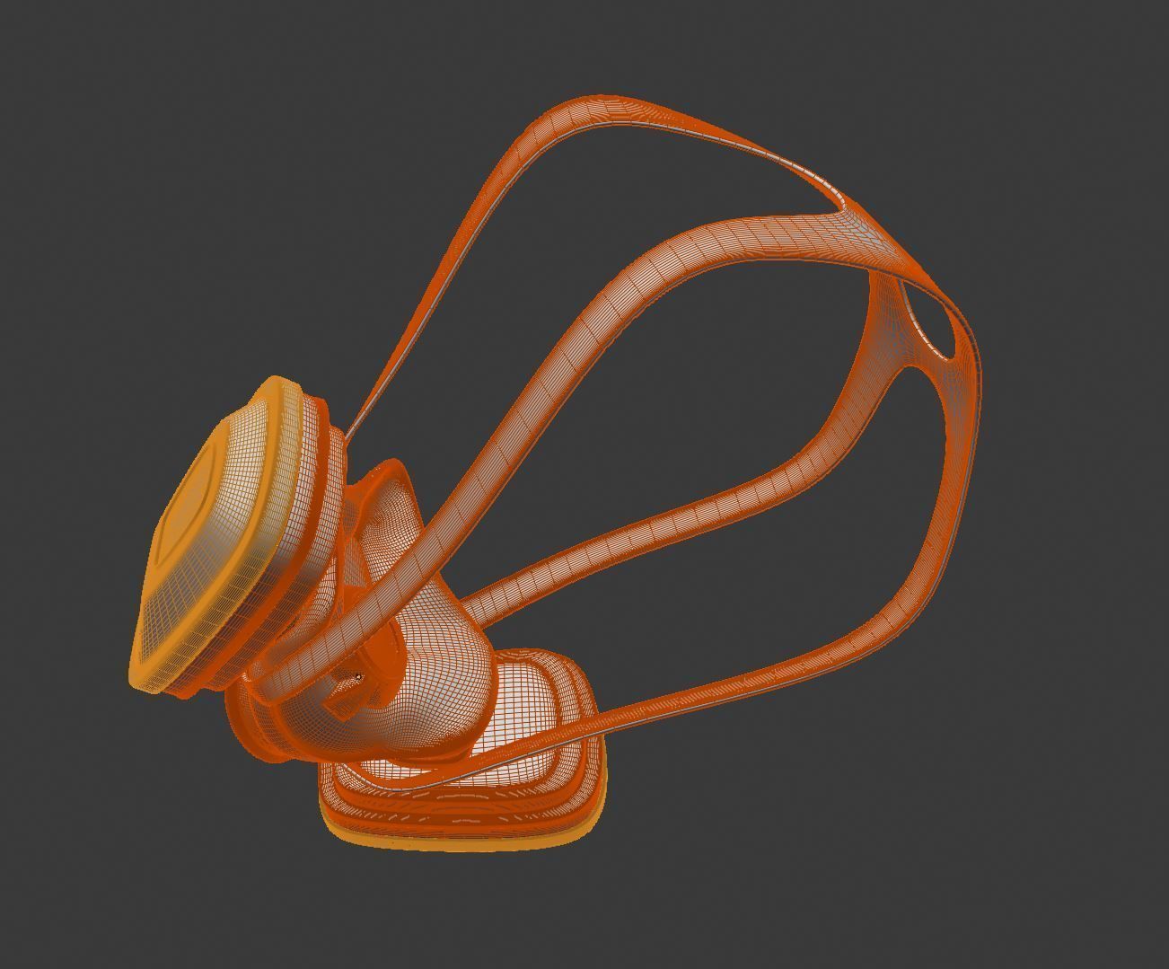 3M Respirator 3D model | CGTrader