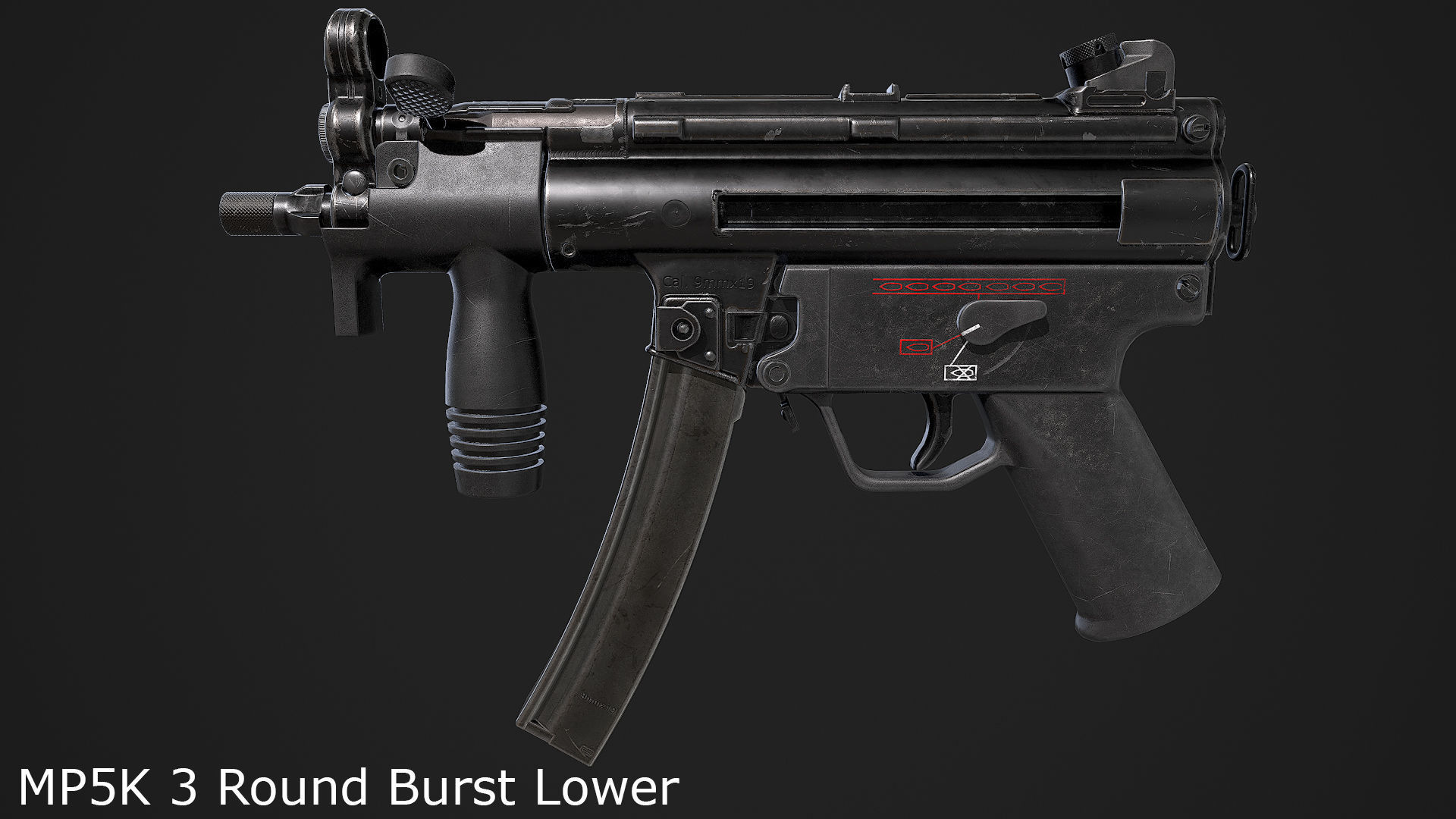 3D model Ultimate MP5 Pack VR / AR / low-poly | CGTrader