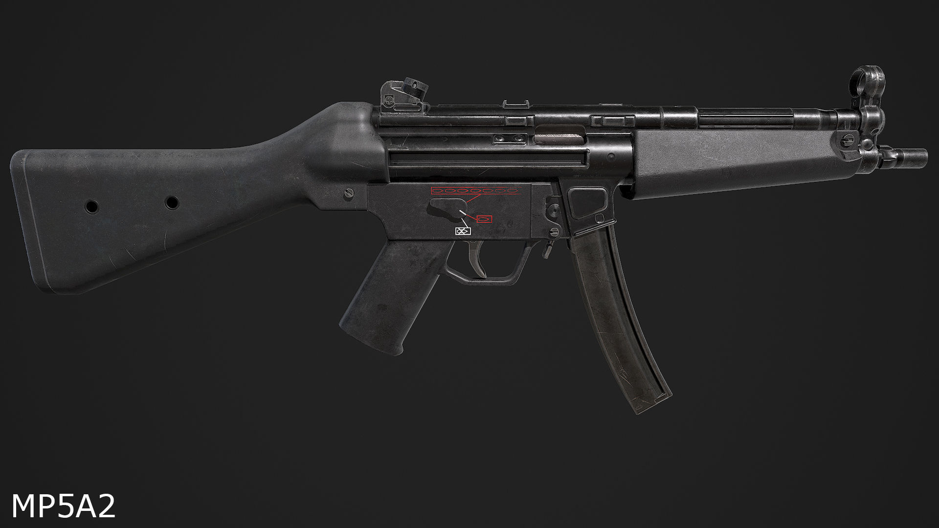 3D model Ultimate MP5 Pack VR / AR / low-poly | CGTrader
