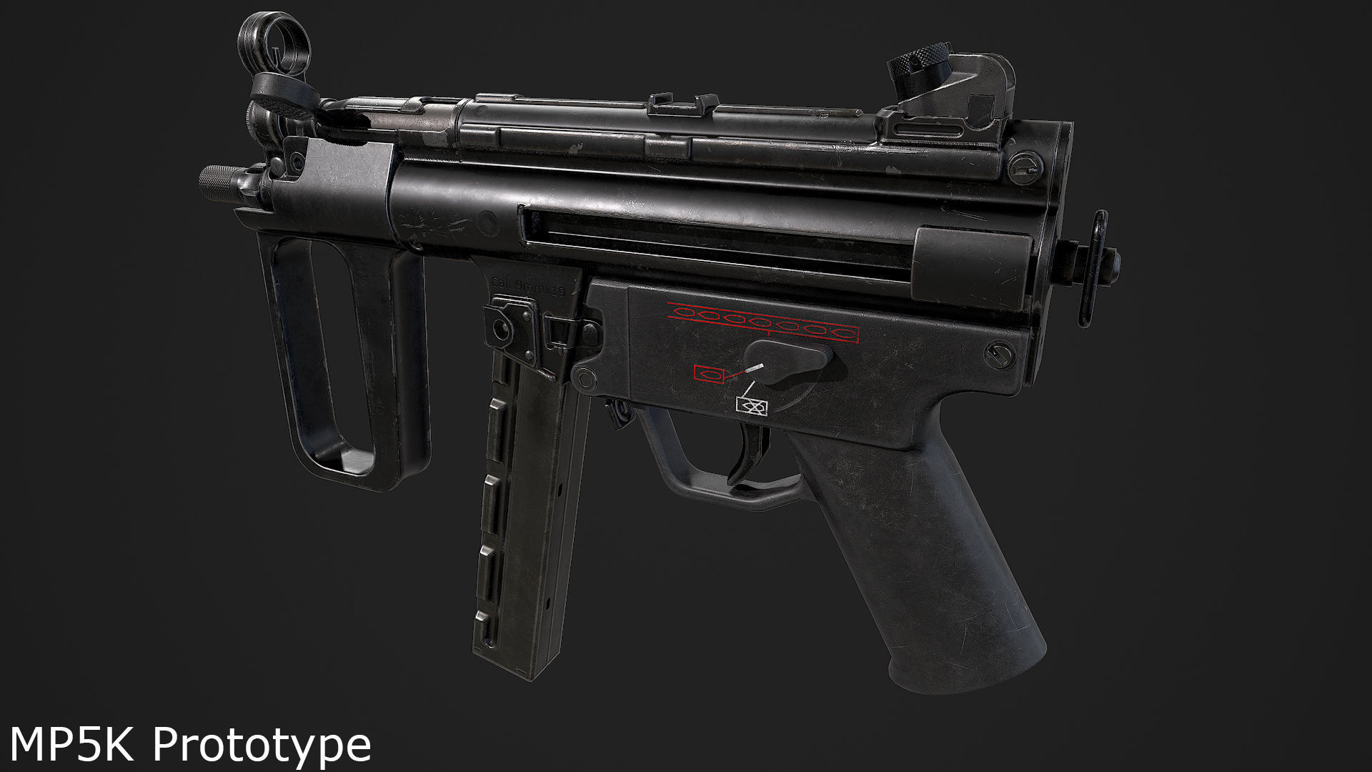 3D model Ultimate MP5 Pack VR / AR / low-poly | CGTrader