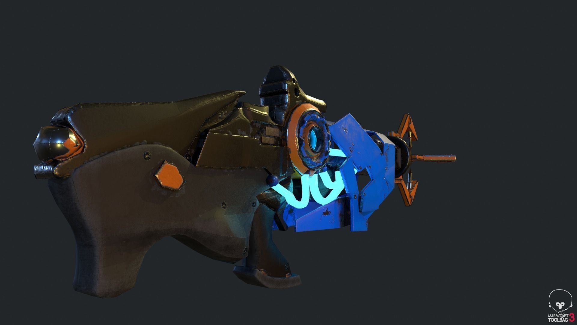 3D model Freeze Ray VR / AR / low-poly | CGTrader