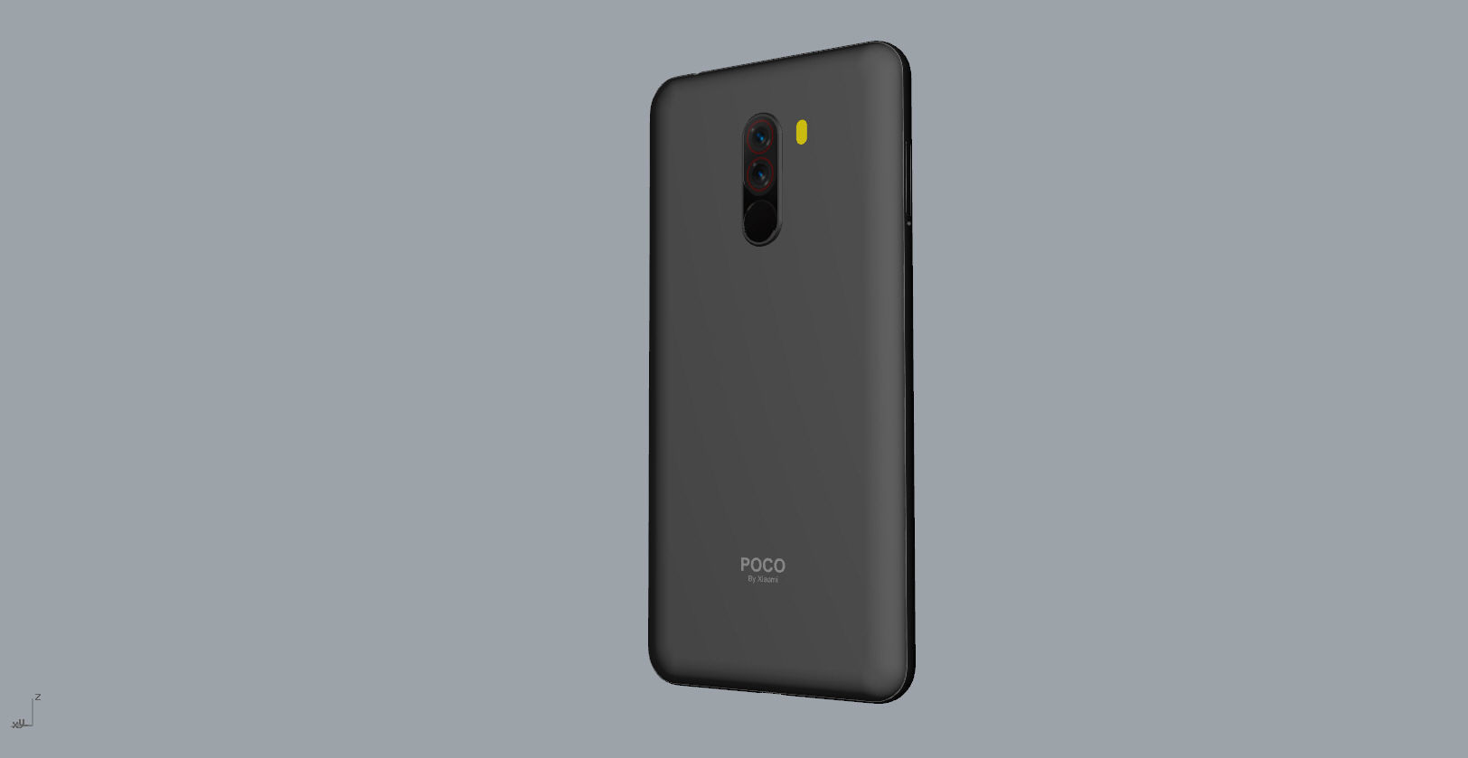Xiaomi Pocophone F1 3D model 3D printable | CGTrader