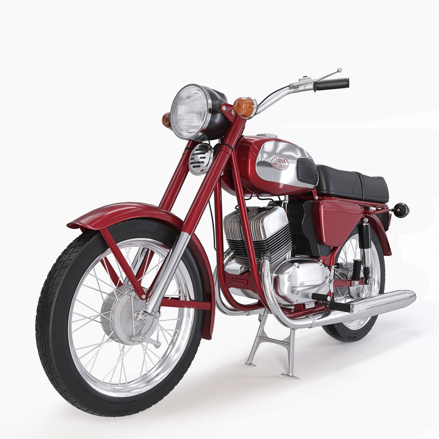 Jawa 634 01 3D model | CGTrader