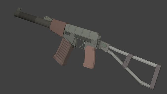 3D model AS Val VR / AR / low-poly | CGTrader