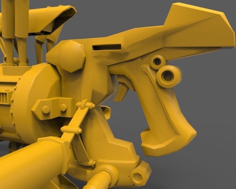 Ratchet and Clank Gun 3D model | CGTrader