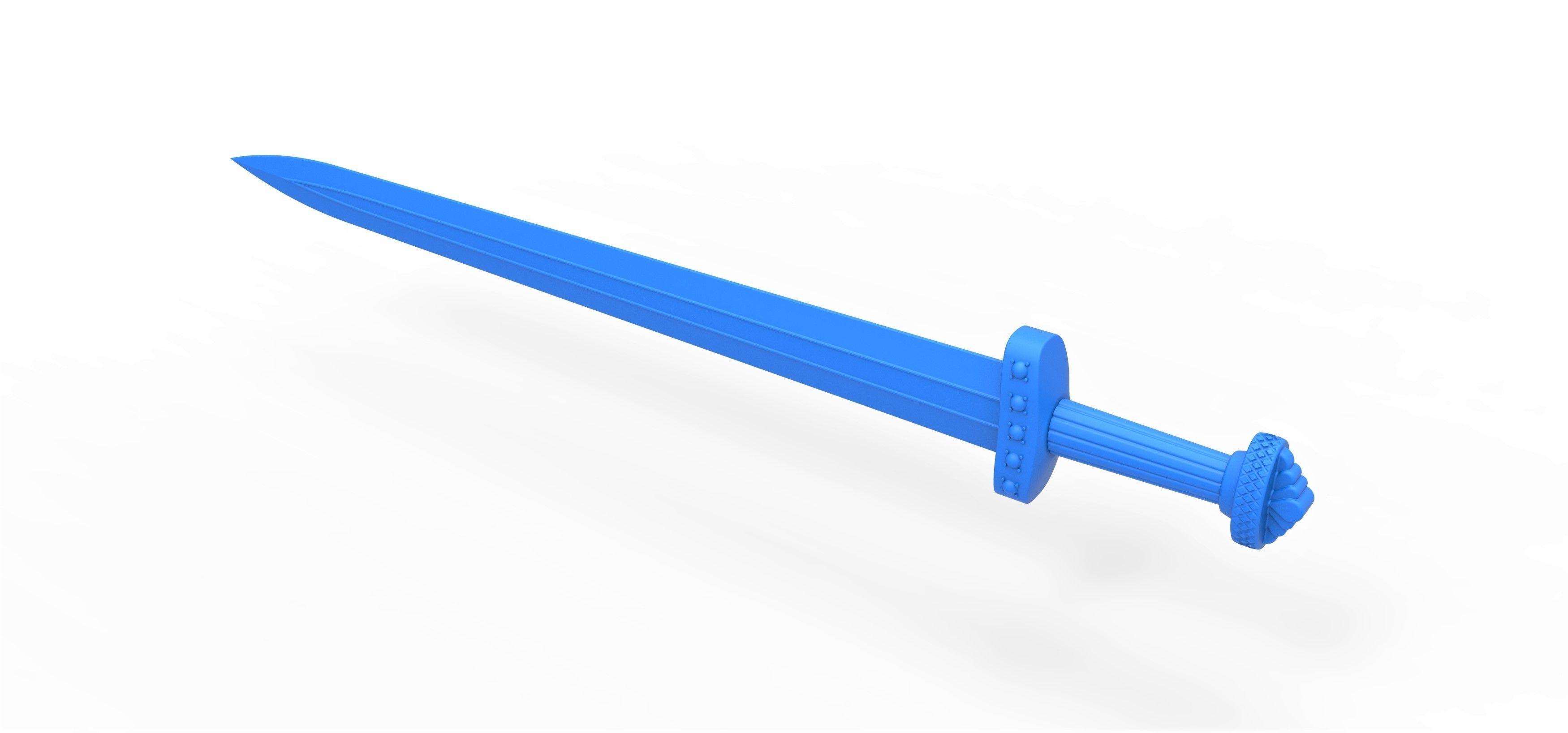 Sword Excalibur from movie Hellboy 2019 3D model 3D printable | CGTrader