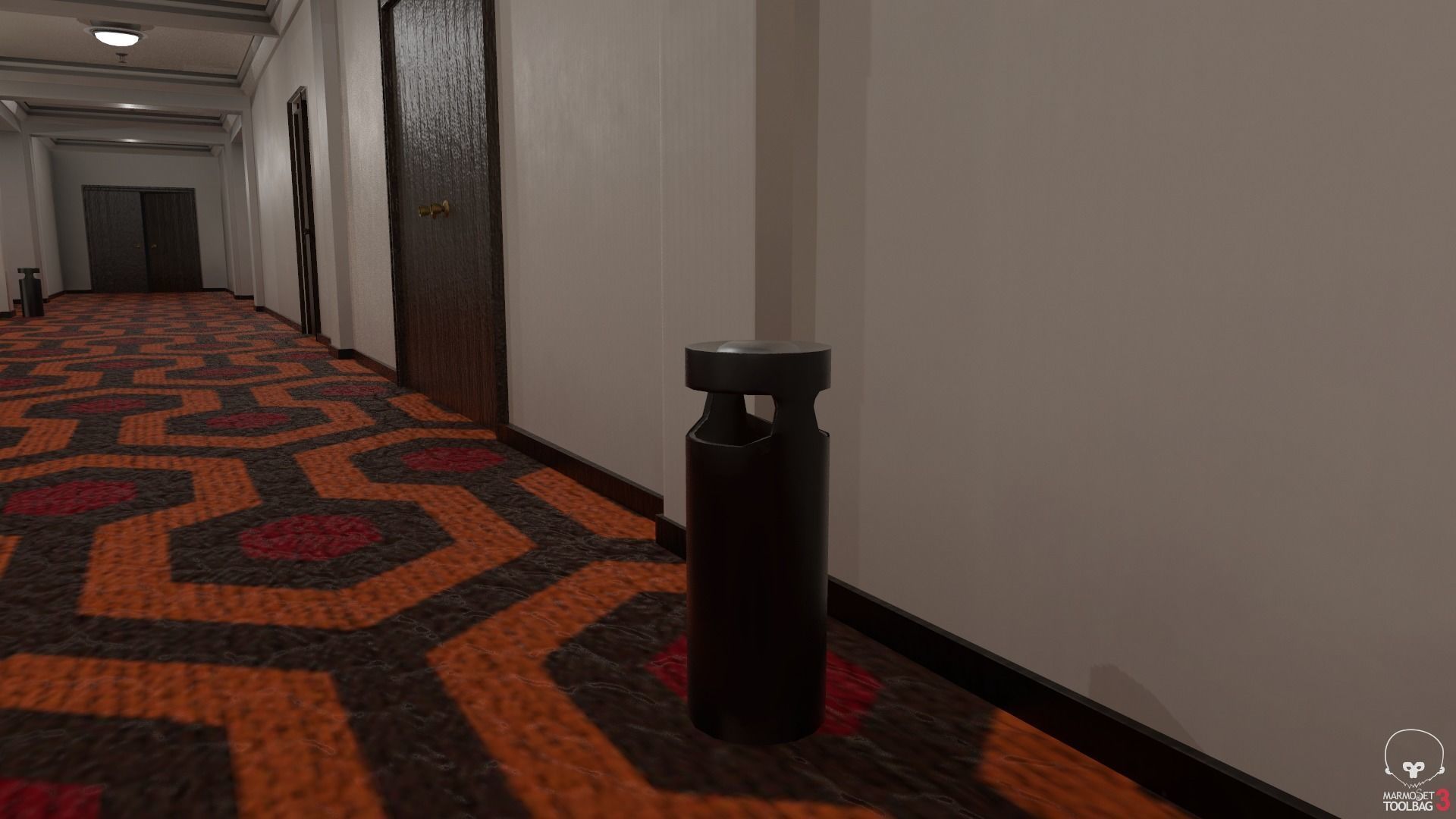 3D model Overlook Hotel Corridor VR / AR / low-poly | CGTrader
