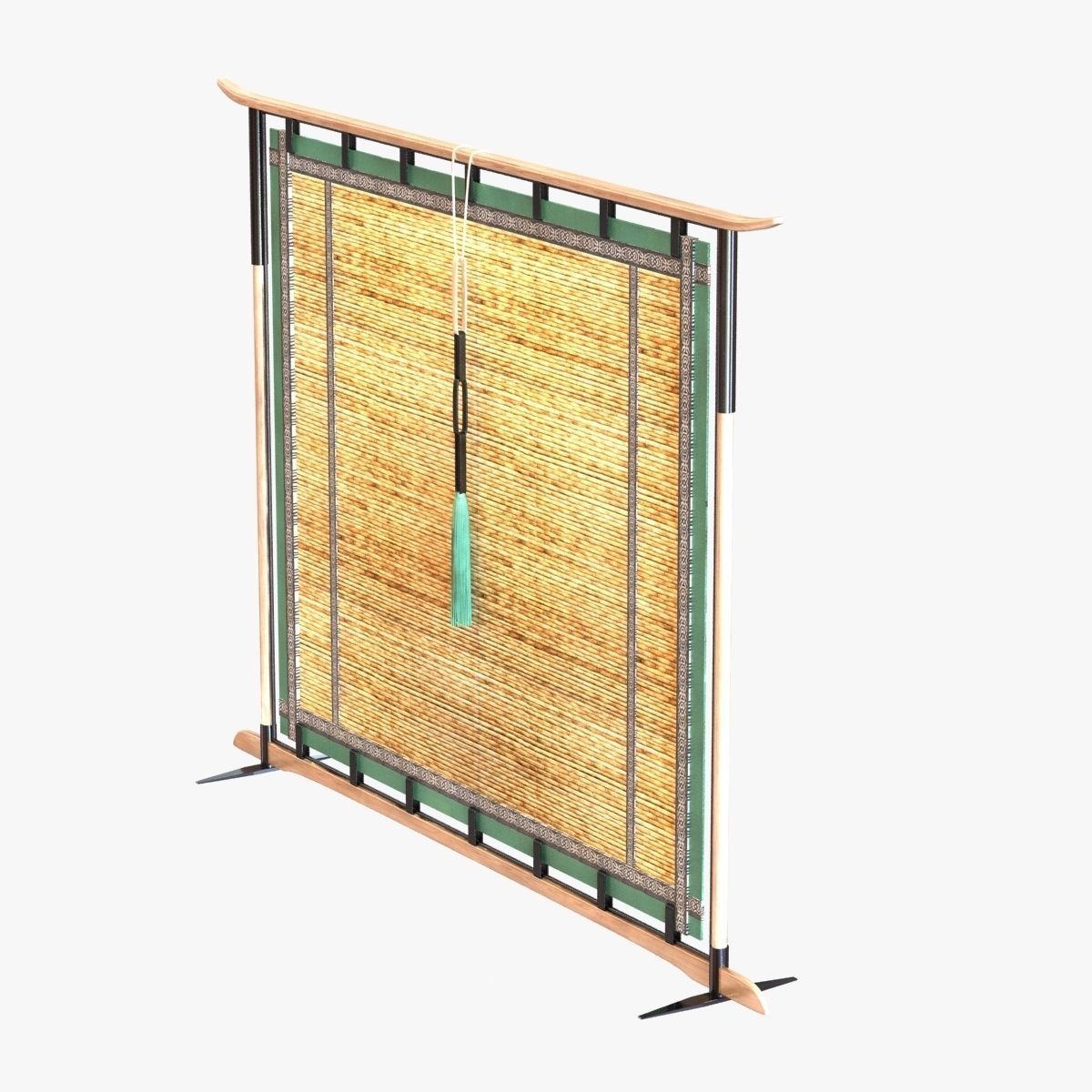 Lilian Marquand Firescreen Bambou Tigre 3d Model Cgtrader