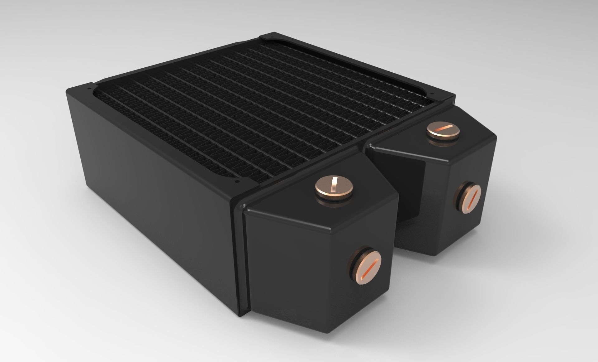 Alphacool NexXxoS UT60 140mm Radiator 3D | CGTrader