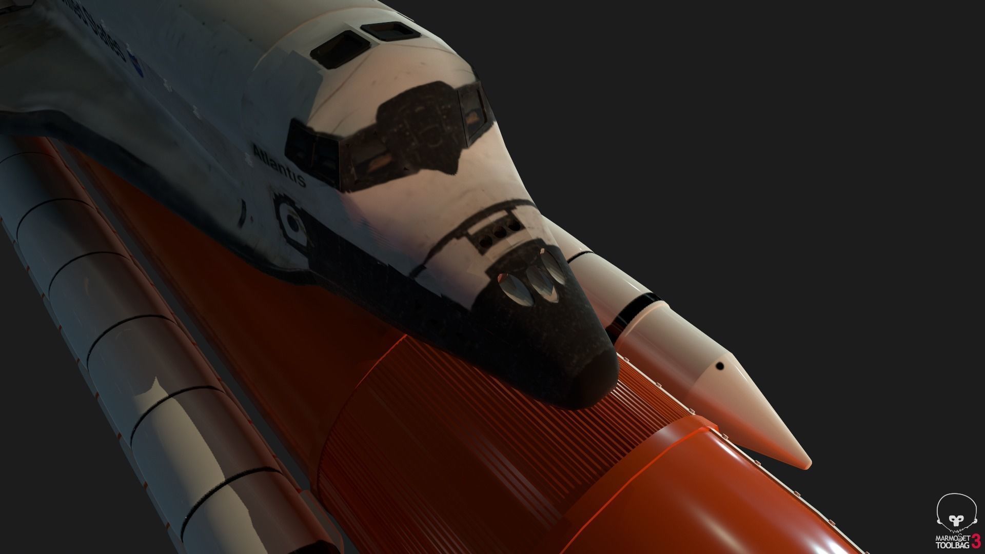 Space Shuttle Atlantis free 3D model | CGTrader