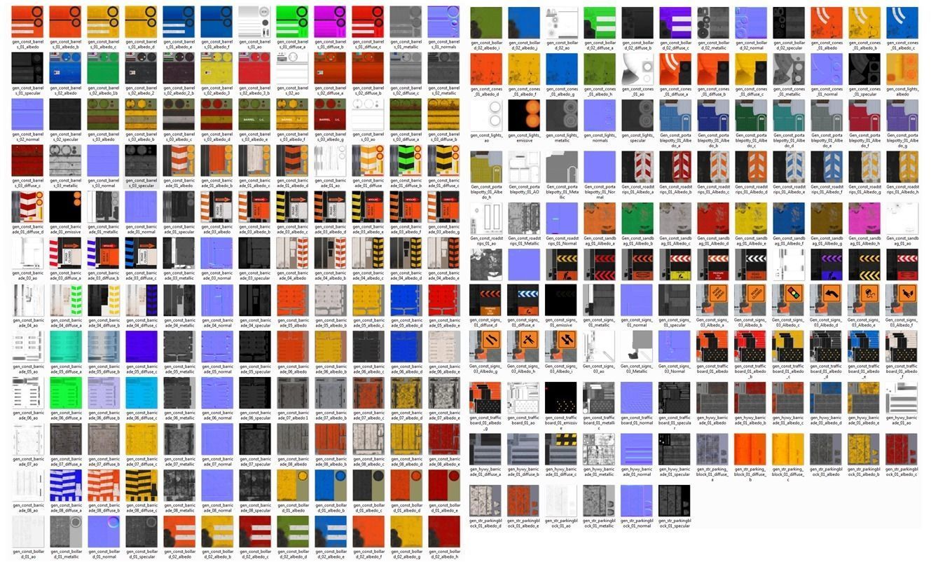 3D model Construction prop sets VR / AR / low-poly | CGTrader