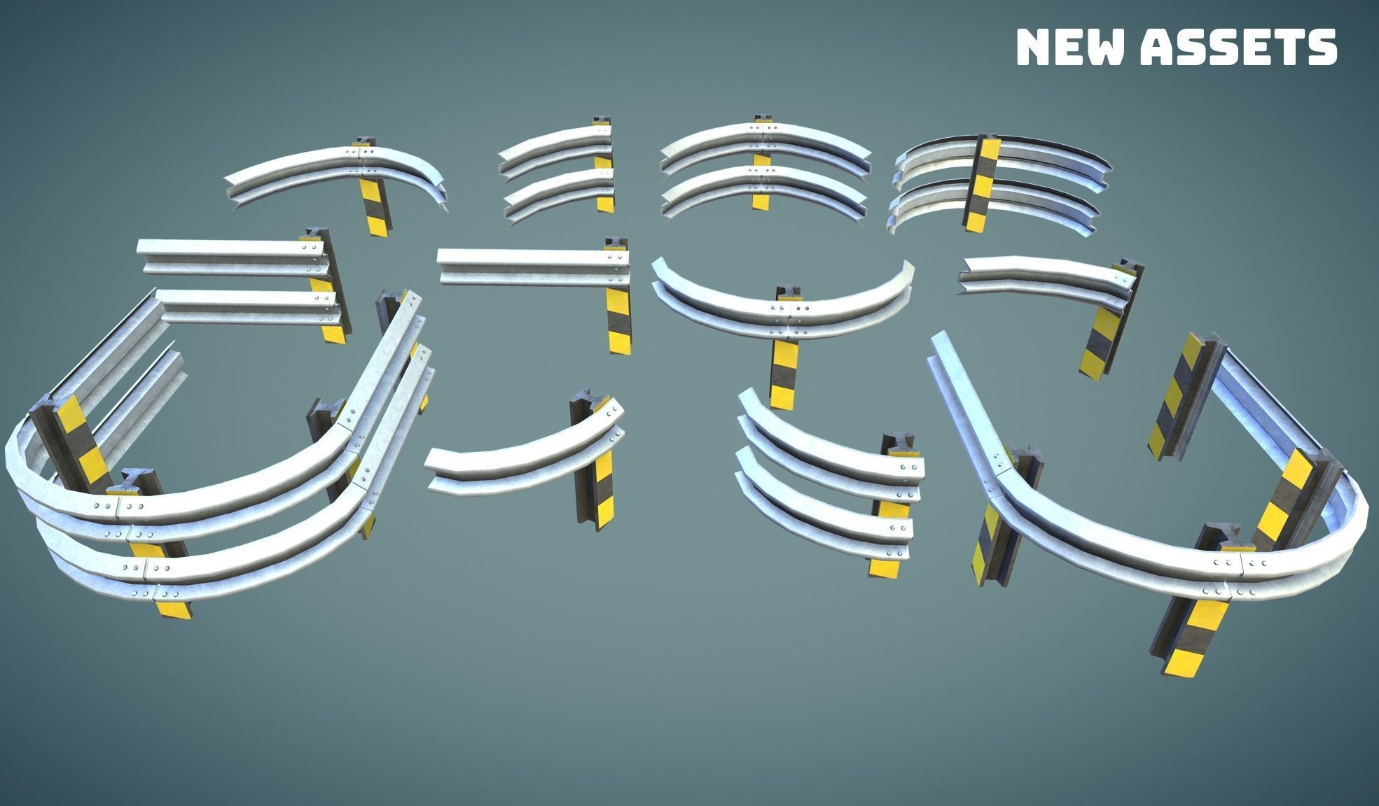 3D model Construction prop sets VR / AR / low-poly | CGTrader