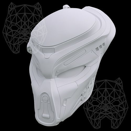 Predator 2018 Mask 3D model 3D printable | CGTrader