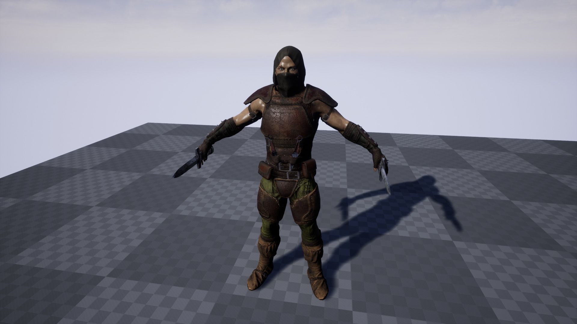 3D model Character Rogue VR / AR / low-poly rigged animated | CGTrader