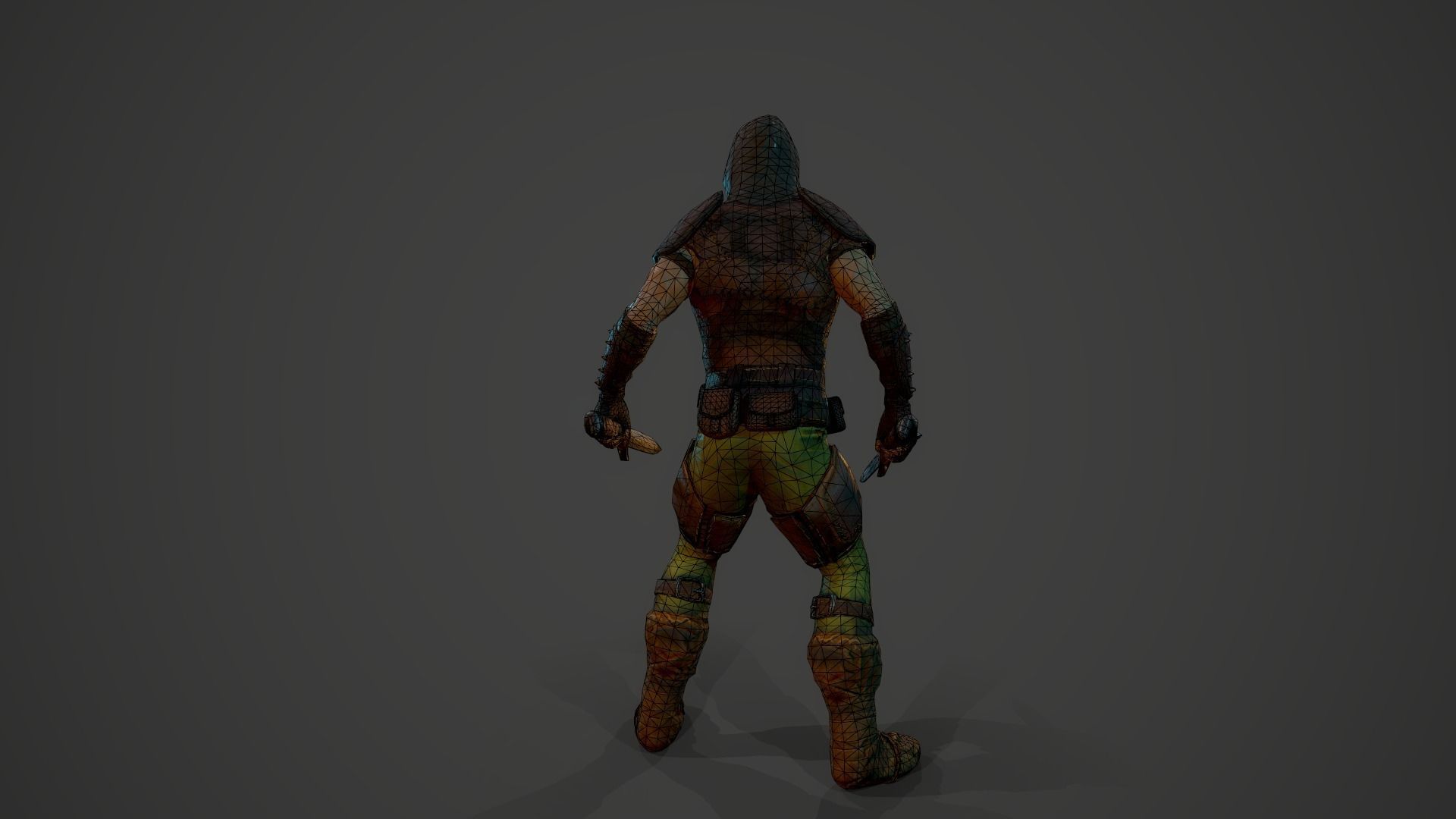 3D model Character Rogue VR / AR / low-poly rigged animated | CGTrader