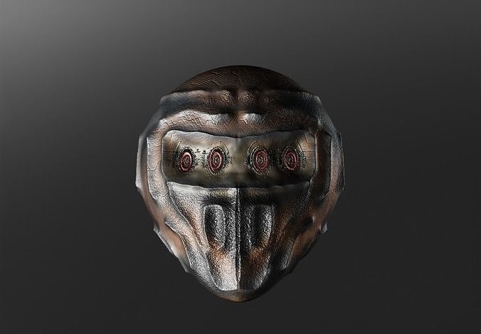 Alien helmet 3D model | CGTrader