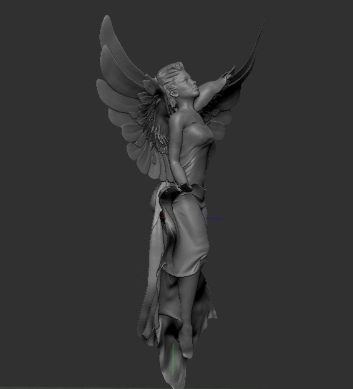 Angel Model 3D model | CGTrader