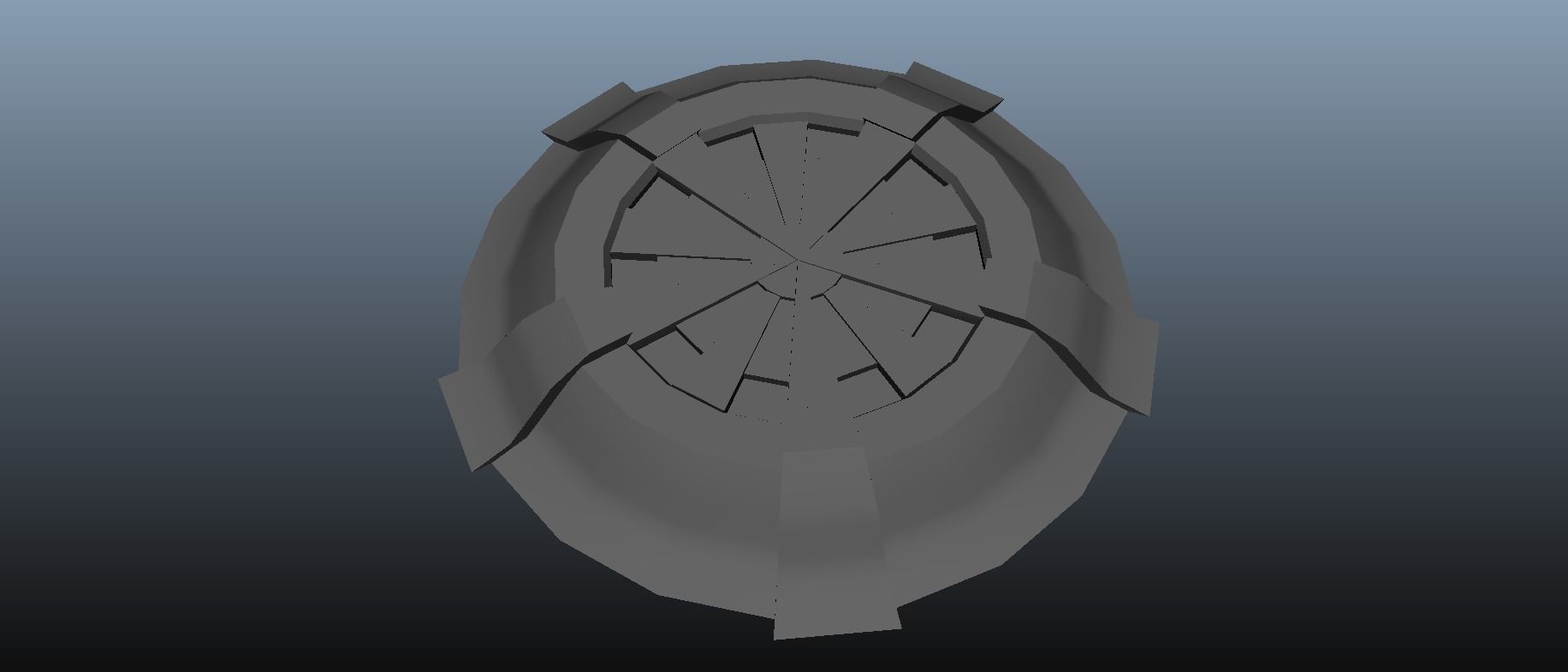 Sci-Fi Shield untextured free VR / AR / low-poly 3D model | CGTrader