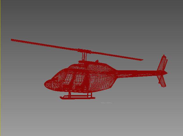 chopper Helicopter 3D model | CGTrader