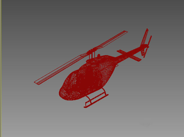 chopper Helicopter 3D model | CGTrader