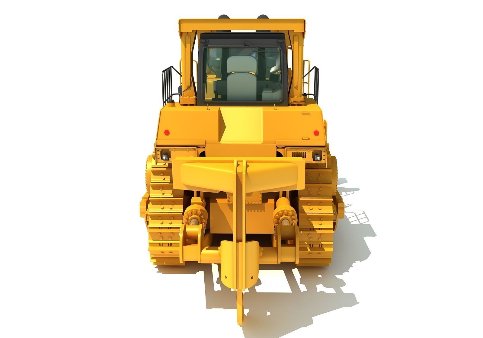 Tracked Dozer 3D model | CGTrader