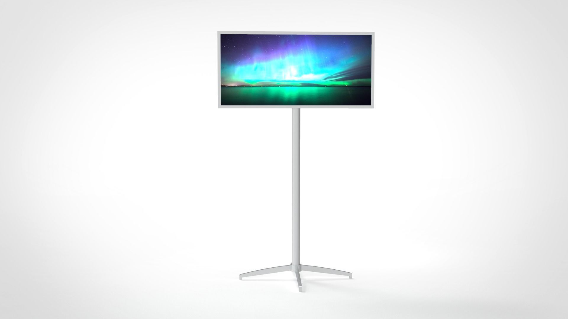 Screen with stand 3D model | CGTrader