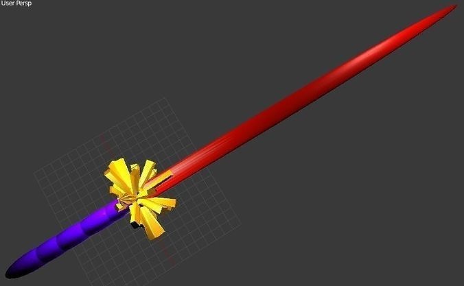 ugly sword 3D model | CGTrader