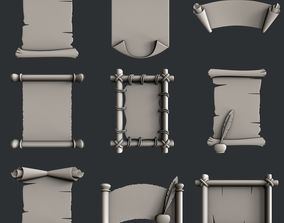 Scroll 3D Models | CGTrader
