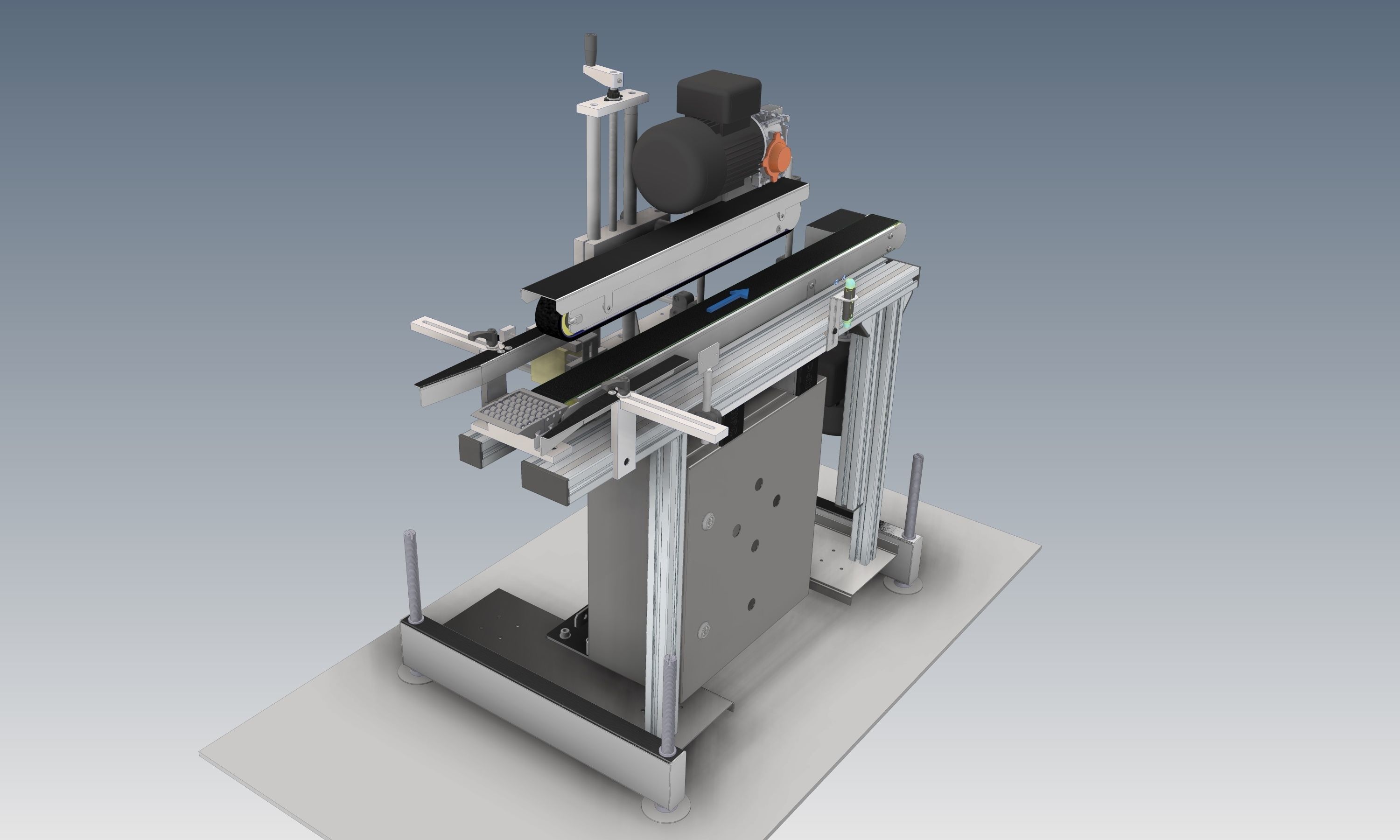 Marking Conveyor 3D model | CGTrader