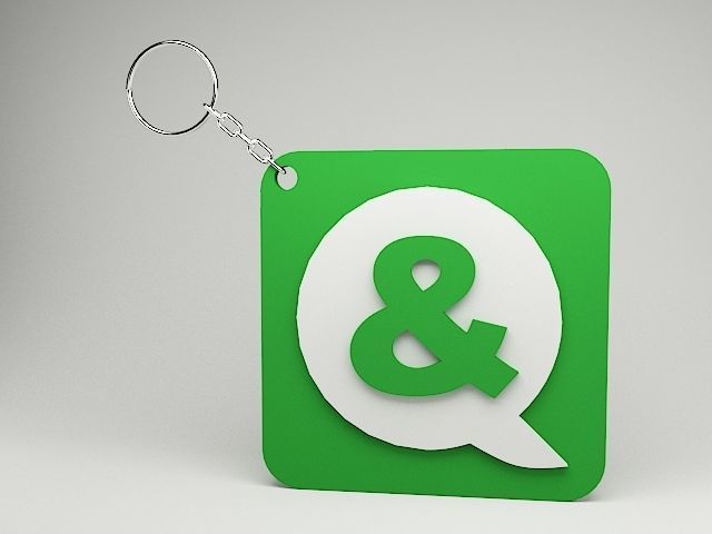 And 3D printable Key chain model 3D model 3D printable | CGTrader
