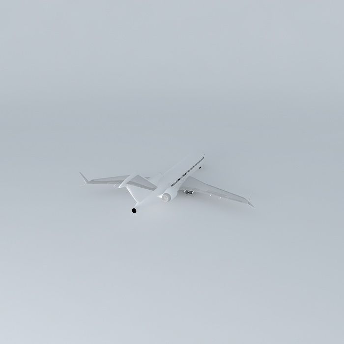 Template Boeing 727 2X Fict free 3D model | CGTrader