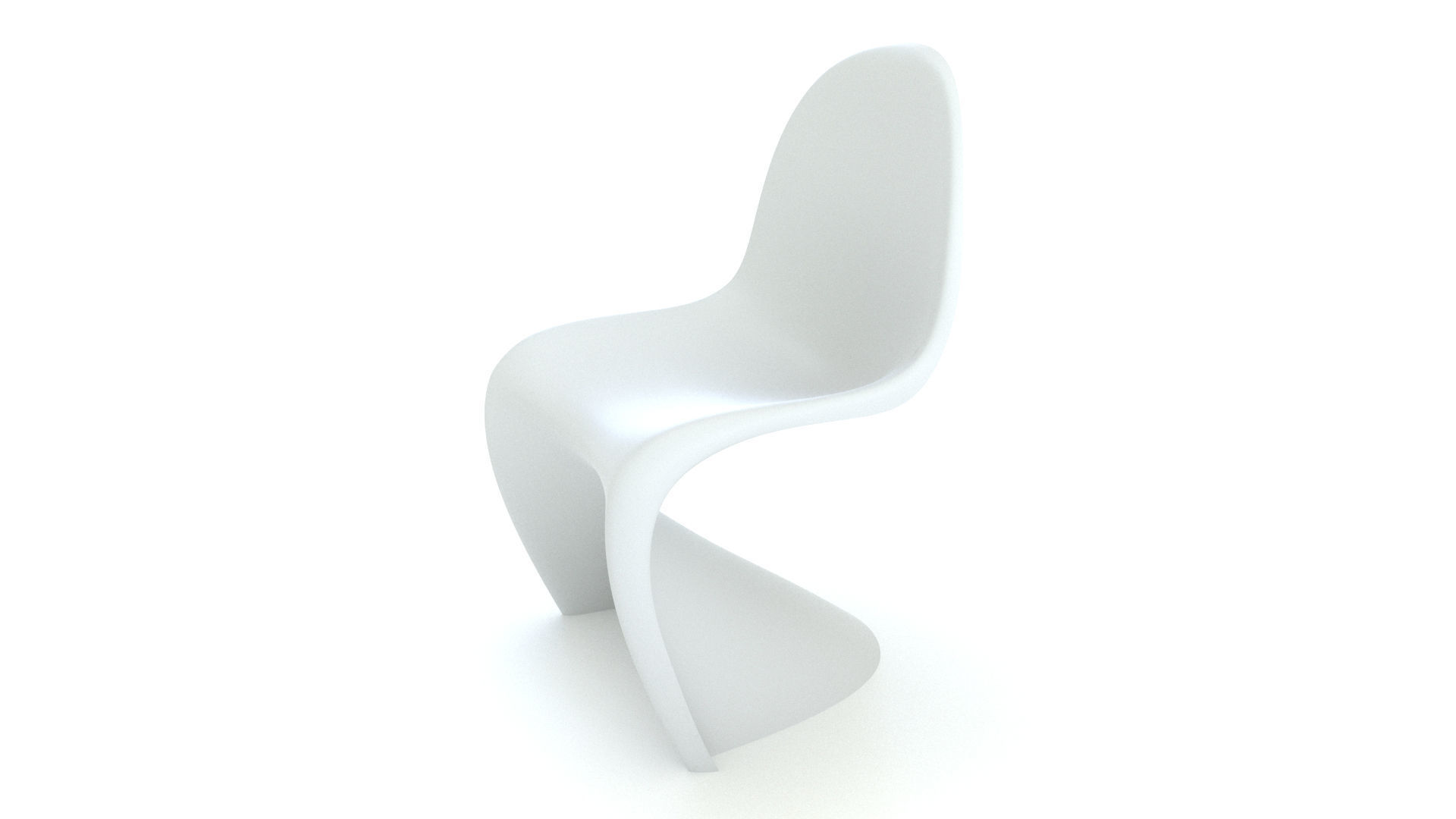 Panton Chair free 3D model | CGTrader