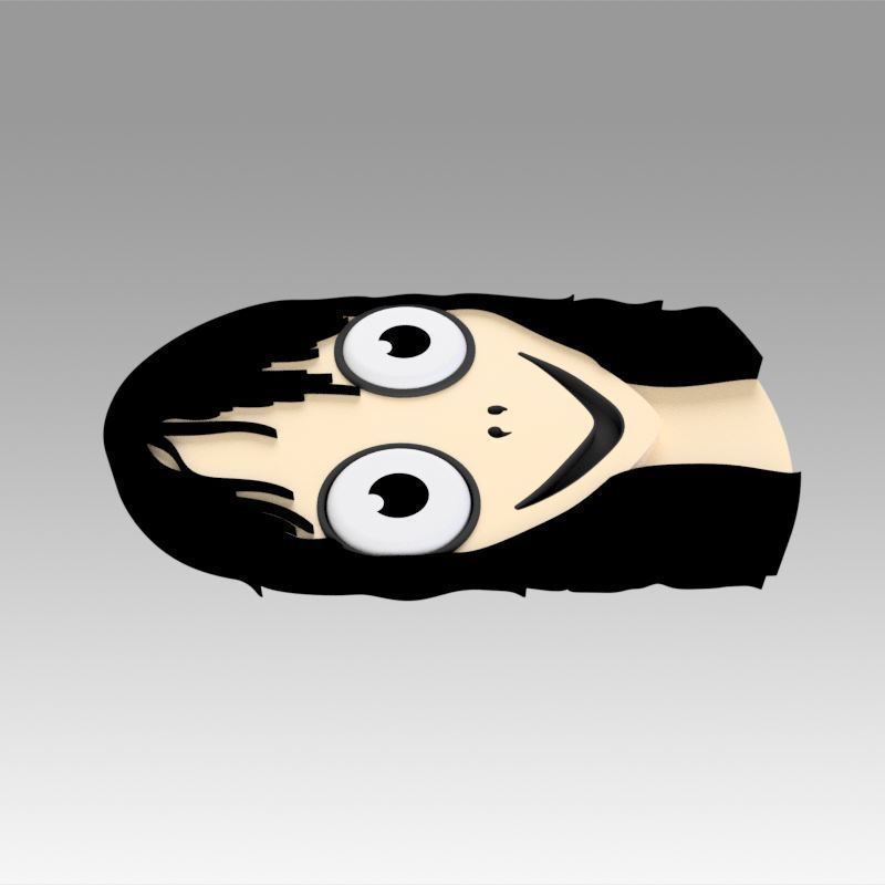 Momo horror ghost bird head 3D model | CGTrader