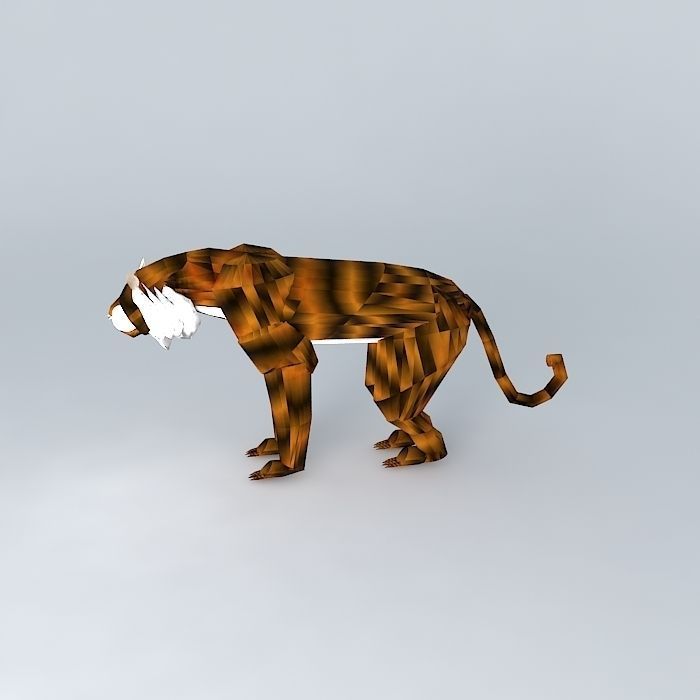 Tiger free 3D model | CGTrader