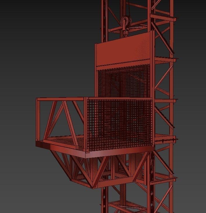 Set of cargo lifts 3D Model Collection | CGTrader