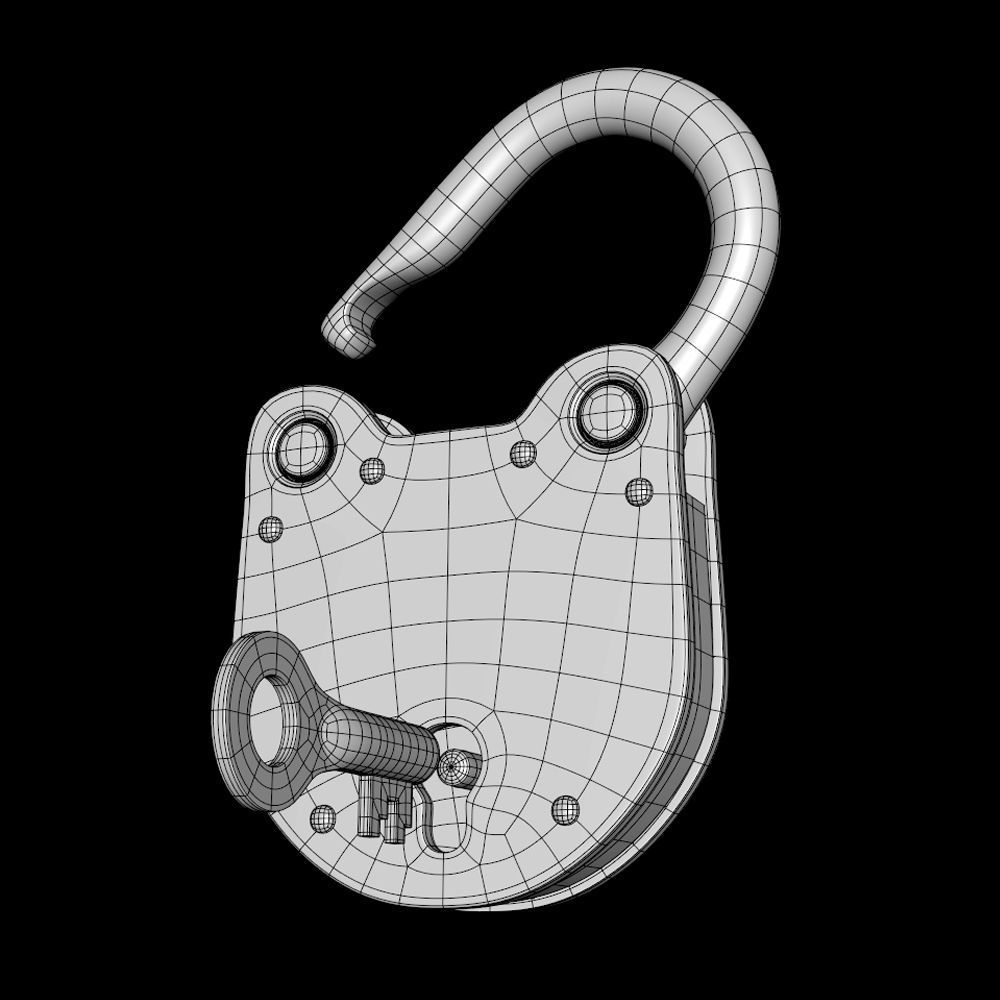 Badlock 3D model | CGTrader