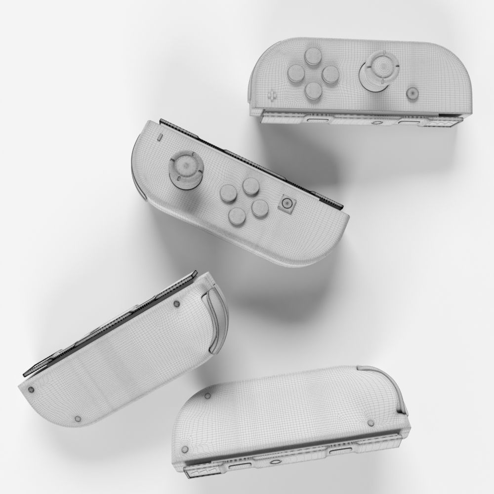 Nintendo Switch Joycon 3D model | CGTrader