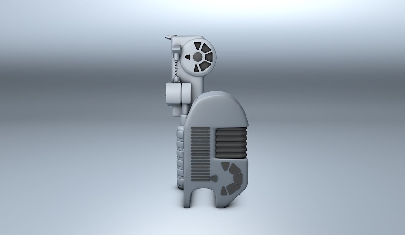 Future POSTBOX Display 3D model | CGTrader