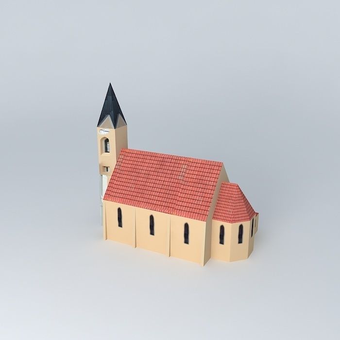 Church in Potoci Bijelo Polje Mostar free 3D model | CGTrader