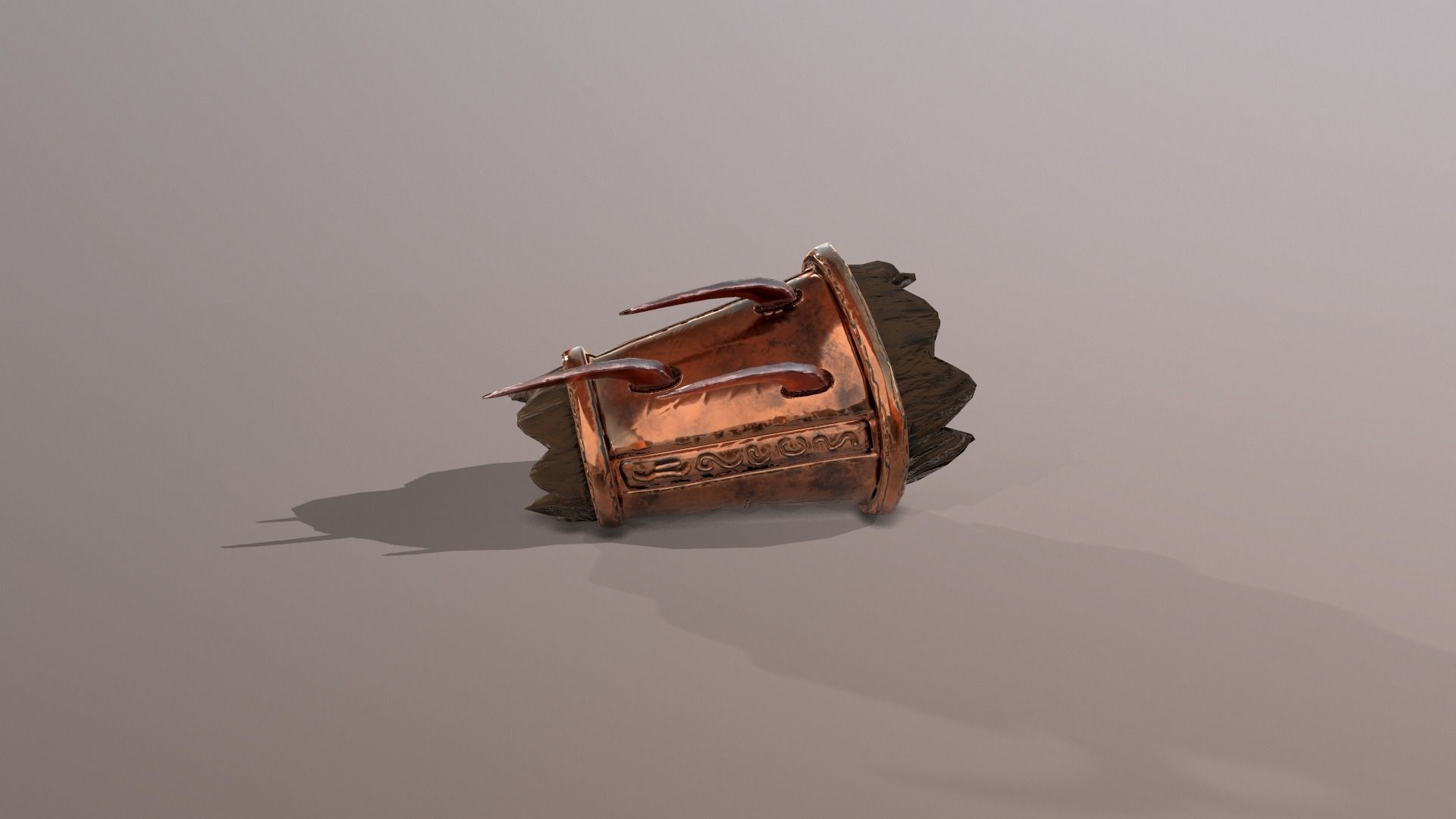 3D model Divine gold bracer VR / AR / low-poly | CGTrader