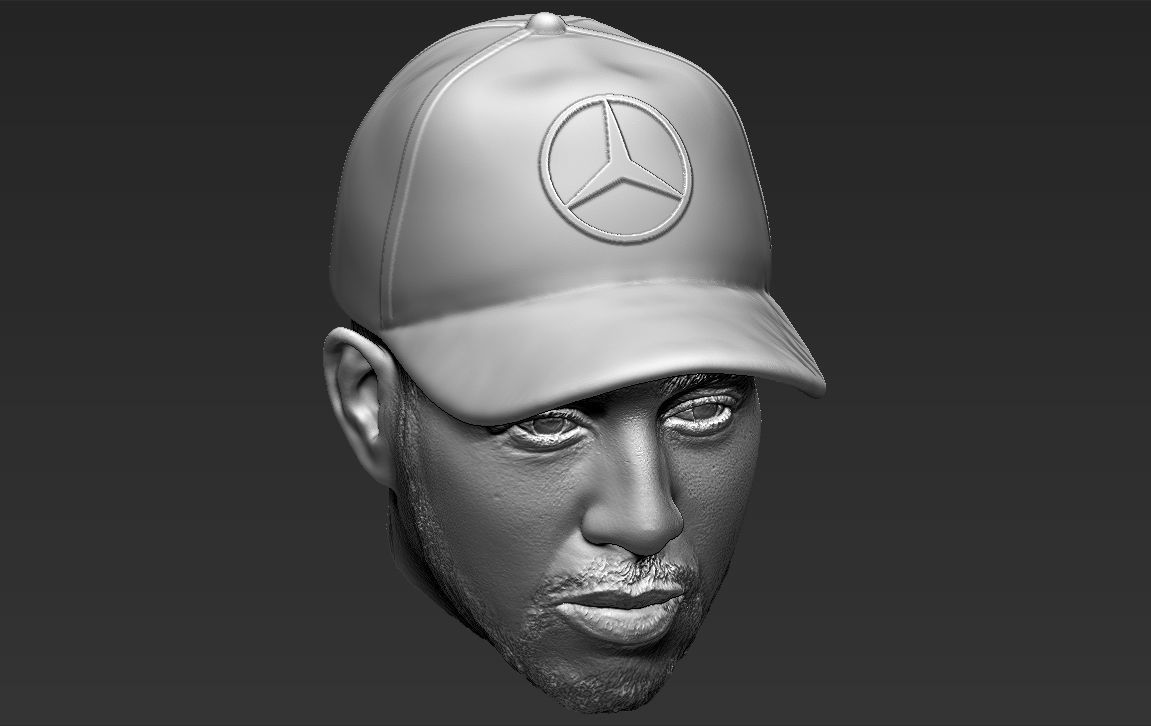 Lewis Hamilton 3D model | CGTrader