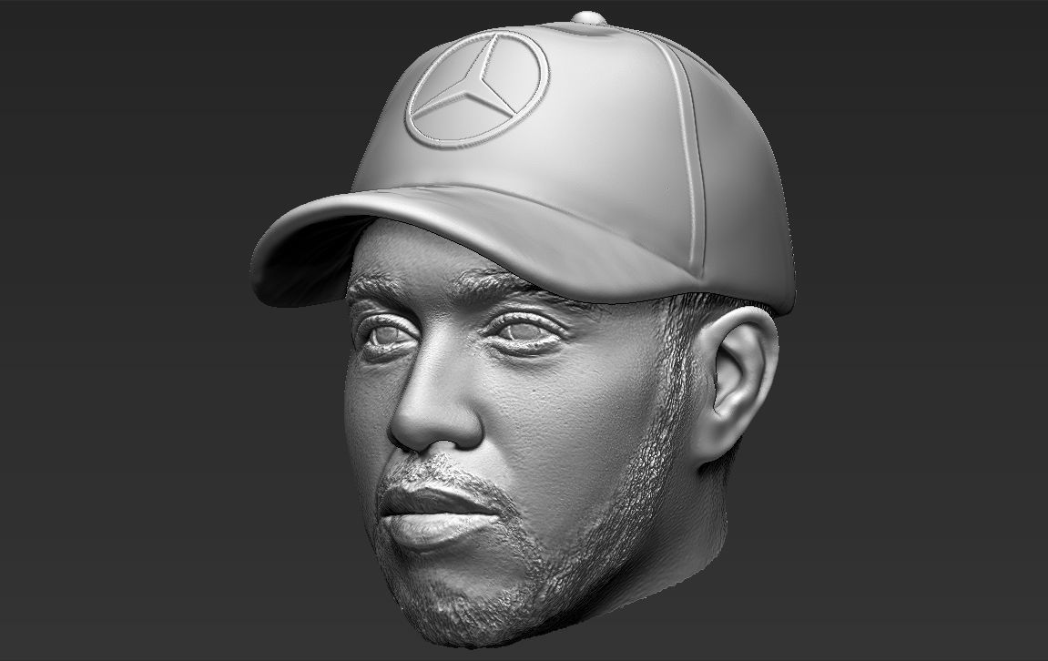 Lewis Hamilton 3D model | CGTrader