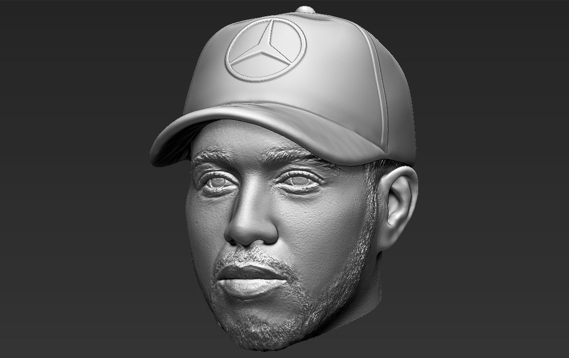 Lewis Hamilton 3D model | CGTrader