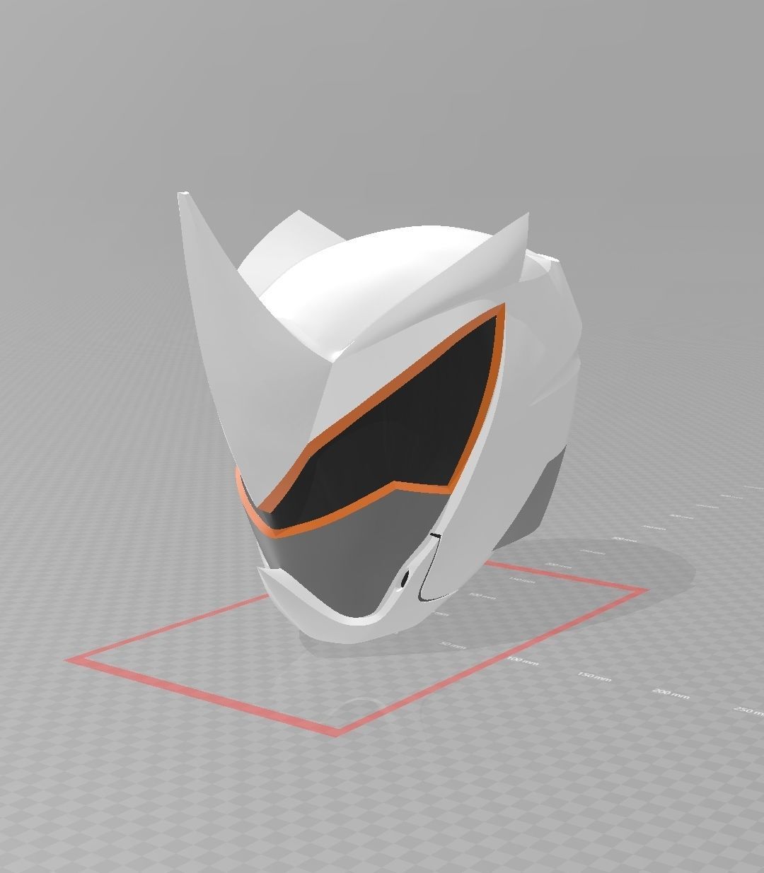 Power Rangers Jungle Fury Rhino Ranger GekiChopper Helmet 3D model 3D ...