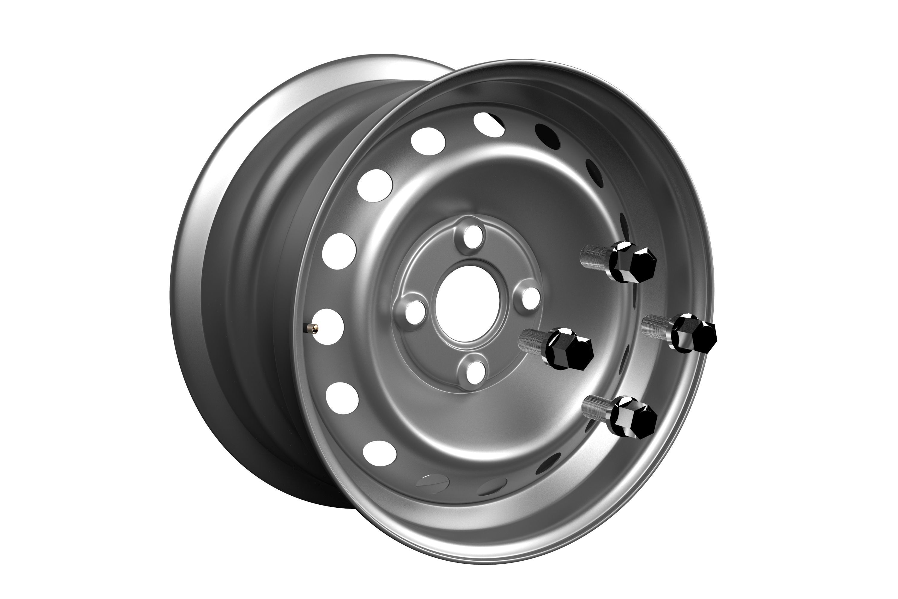 Steel Rim customizable 3D model | CGTrader