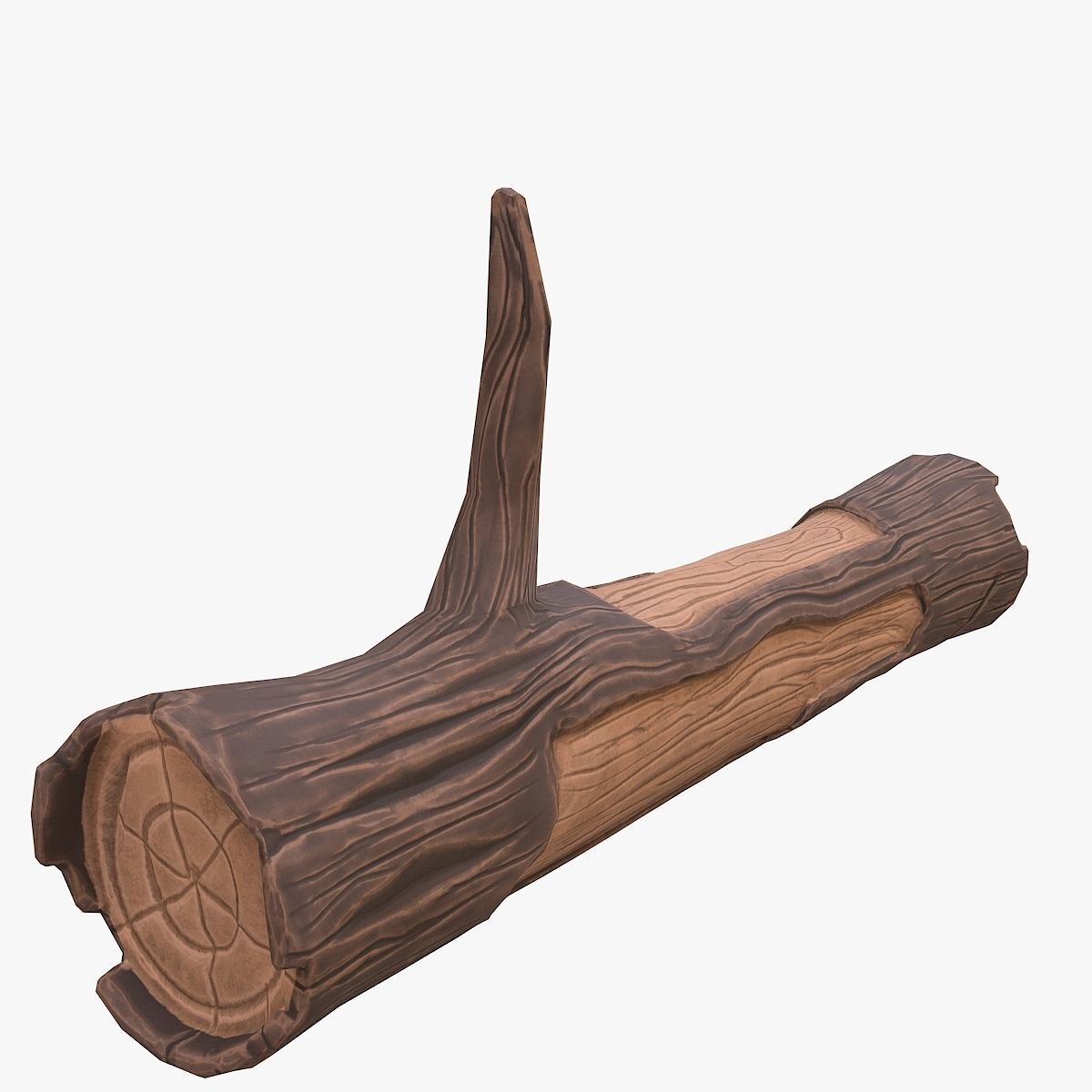 Cartoon snag 3D model | CGTrader