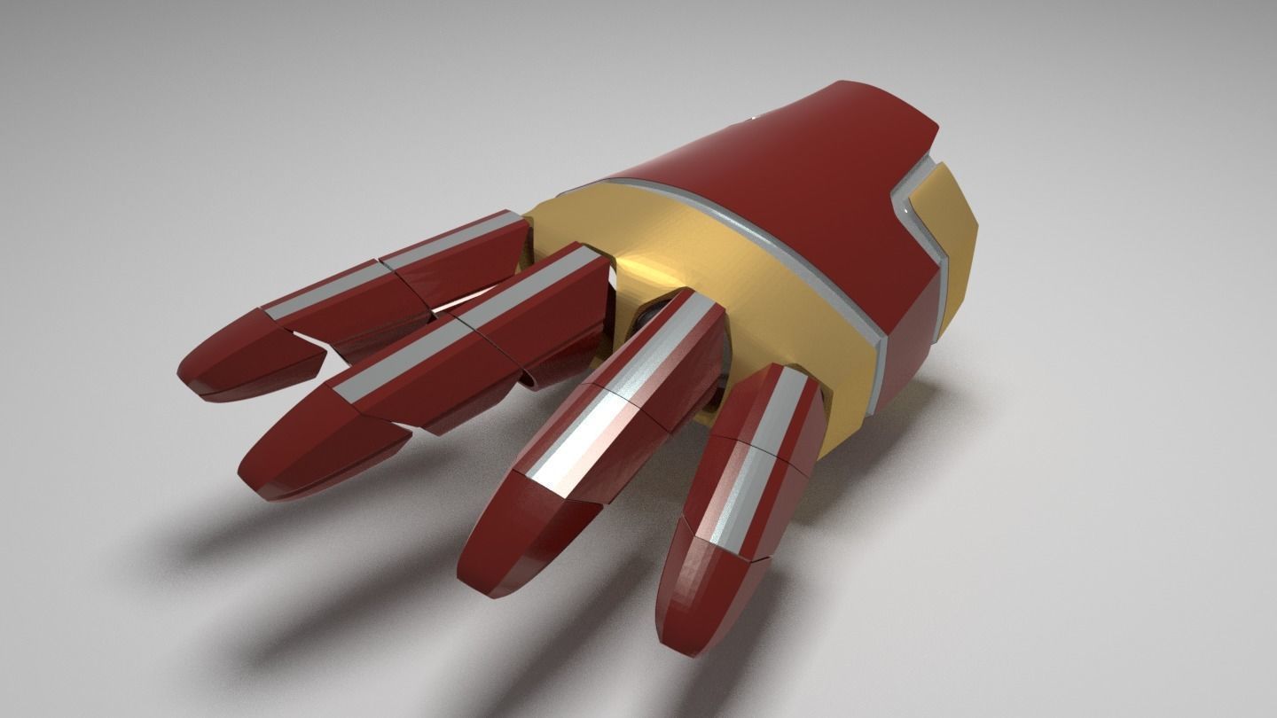 Iron Man Mk 46 hand models pack to 3d printing MK0046 Cosplay free 3D ...